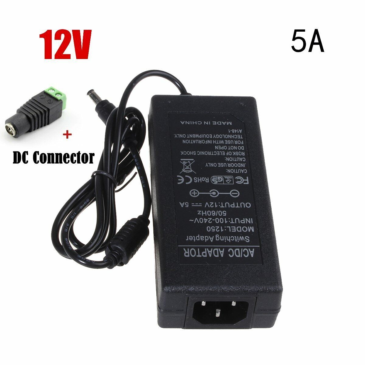 DC 240V TO 12V 5V 24V 2A 5A 10A Power Supply Transformer Adapter For ...