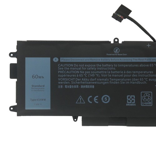 Battery K5XWW 6CYH6 For Dell Latitude 12 5285 5289 7389 7390 725KY 2in1 ...
