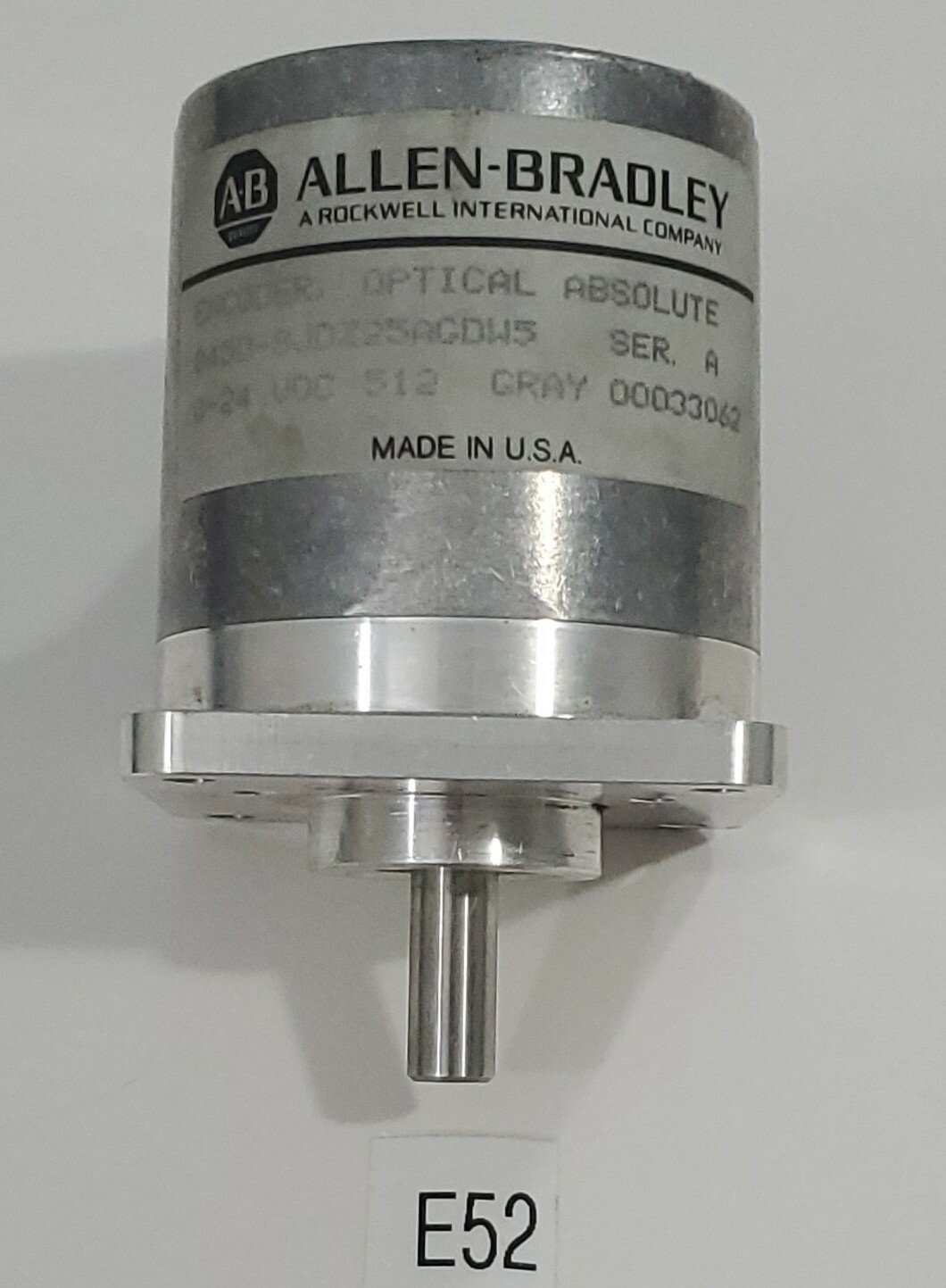 *PREOWNED* Allen Bradley 845D-SJDZ25AGDW5 Ser A Optical Absolute ...
