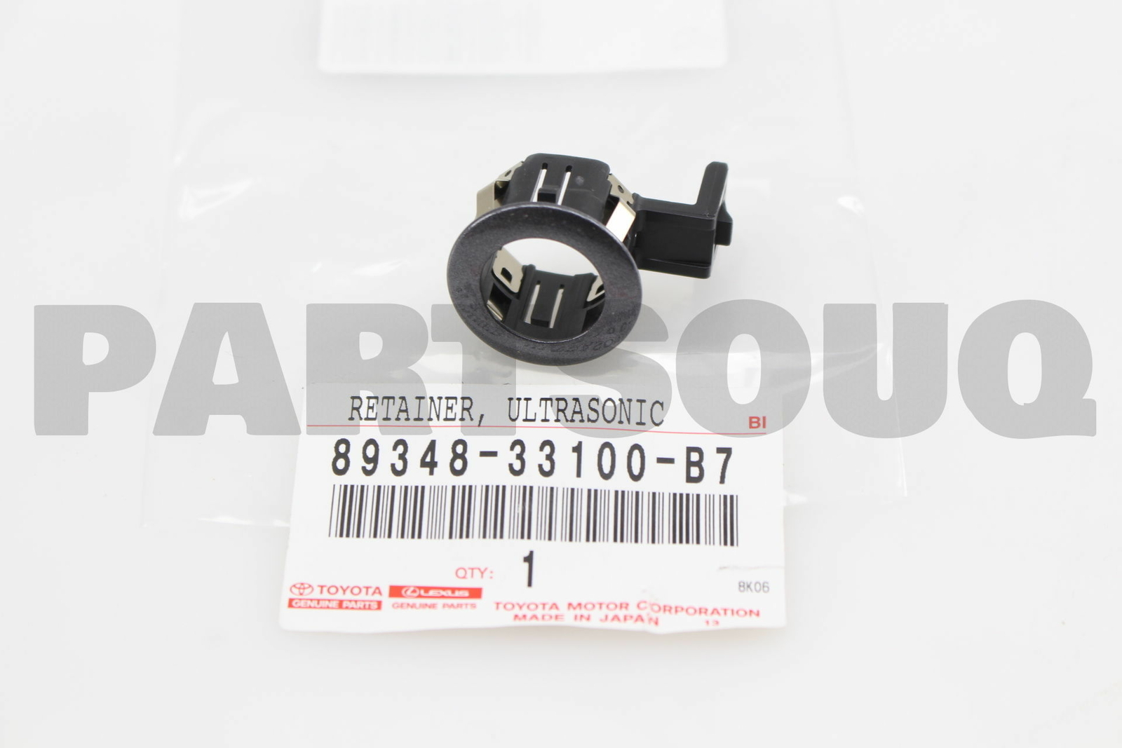 8934833100B7 Genuine Toyota RETAINER, ULTRASONIC SENSOR, NO.1 89348 ...