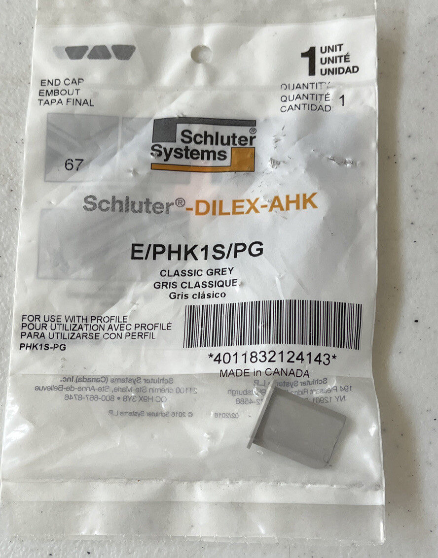 [7 pack]Schluter-Rondec DILEX-AHK E/PHK1S/PH End Caps | eBay