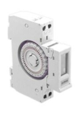 Clipsal ANALOG TIMER SWITCH 250V 16A 24Hr 1-Module Wide, DIN Rail ...