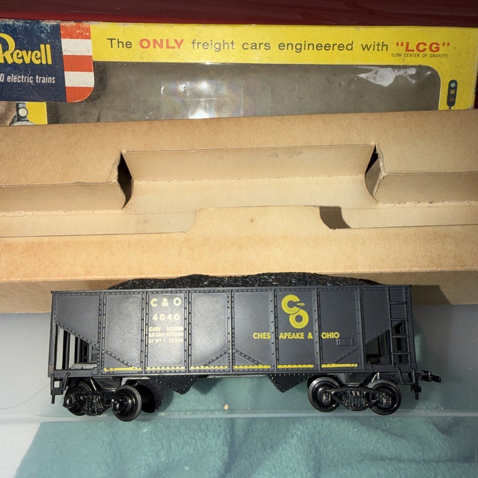 Chesapeake & Ohio HO Scale Coal Car Model Train Set | eBay