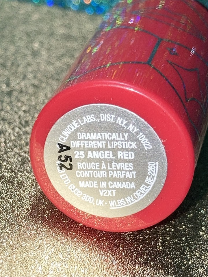 New~ Angel Red Clinique Dramatically Different Lipstick #25 | eBay