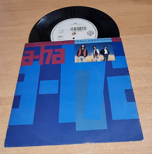 A-HA I call your name 7" GERMANY SINGLE VINYL AHA MORTEN HARKET ULTRA ...