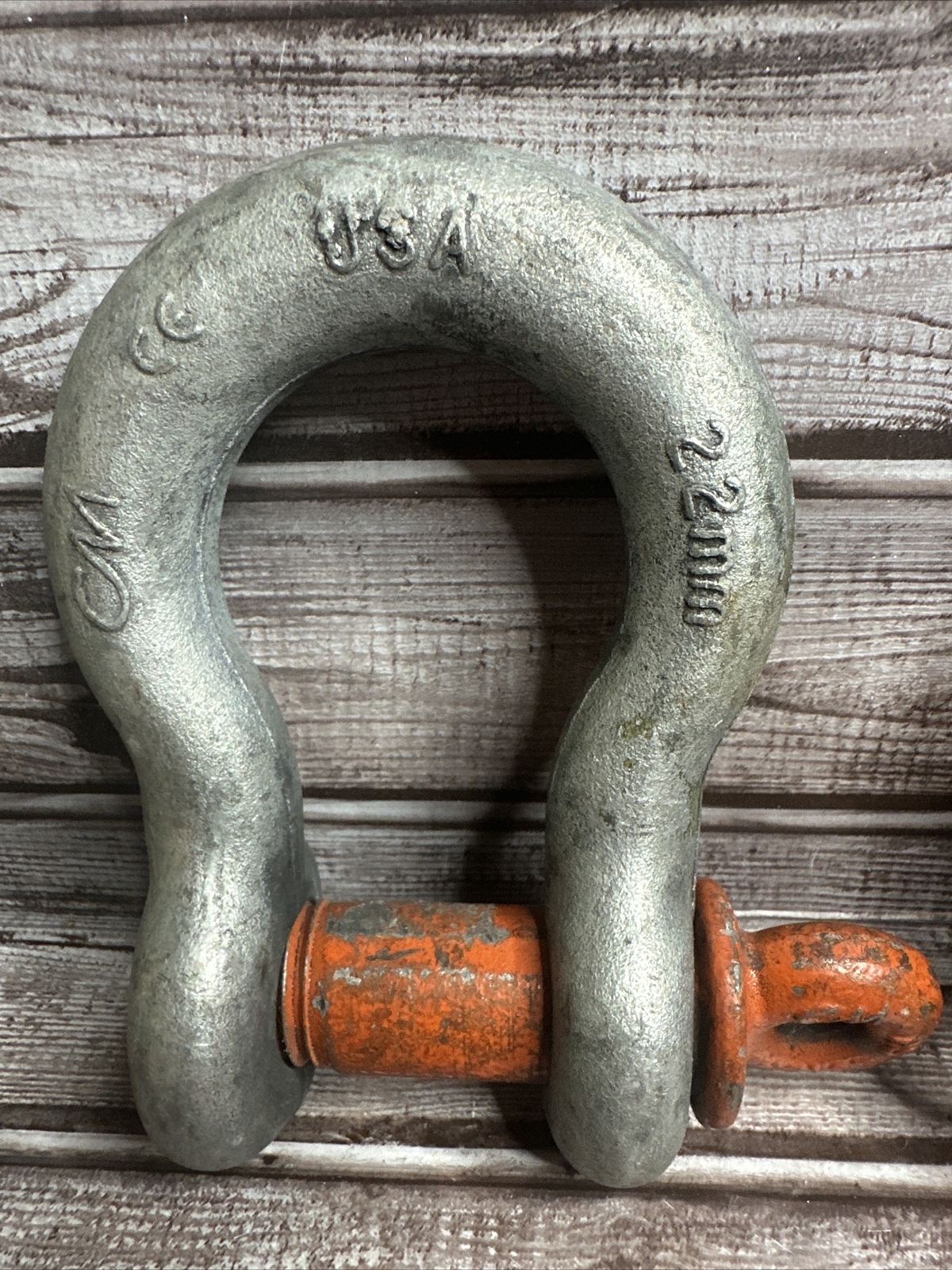 (2) CM 9 1/2 Ton WLL Alloy Screw Pin Anchor Shackle 7/8 22MM VGC | eBay