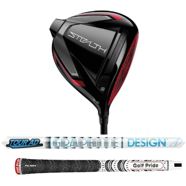 NEW TaylorMade Stealth 8* Driver / Graphite Design Tour AD HD 6 Stiff ...