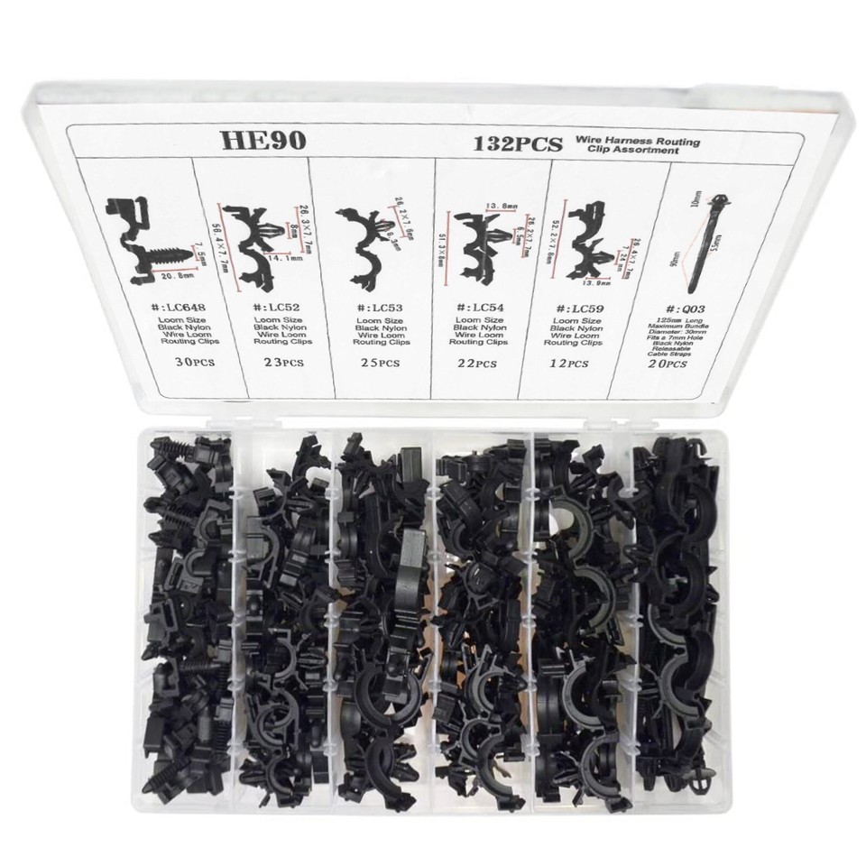 132P Car Wire Harness Routing Clip Retainer Clips For Dodge Ram 1500 ...