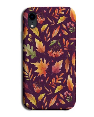 Fall Phone Case Cover Season Autumn October Watercolour Leaves Outdoors ...