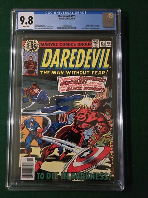 Daredevil #155 CGC 9.8 (1978) Bronze Age Black Widow White Pages | eBay