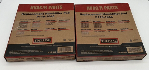 SET OF 2 TOTALINE REPLACEMENT HUMIDIFIER PAD P110-1045 APRILAIRE ...