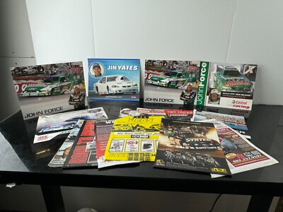 John Force Jim Yates NHRA Hero Card & Candid 8x10 Photo Lot | eBay