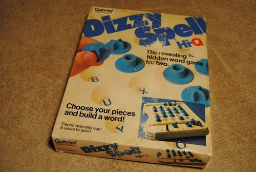 Vintage 1978 Gabriel Dizzy Spell Hi-Q Game Complete No.79440 CBS Toys ...