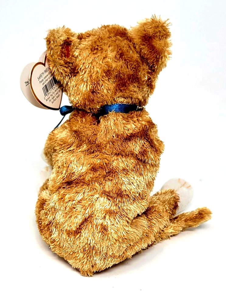 Ty Beanie Baby - MATTIE the Orange Tabby Cat (7 Inch) New with Tag | eBay