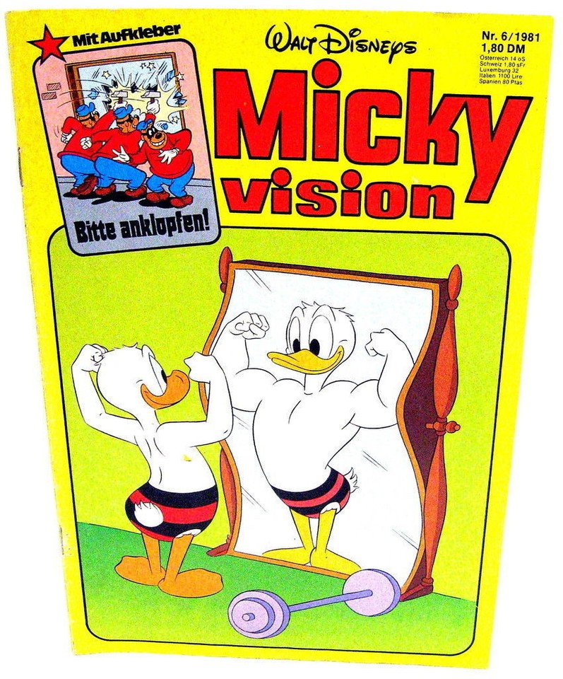 *Mickey Mouse (Gold Key) 97-189 + MickyVision #6 (German) (17 Books; Guide $116) | eBay