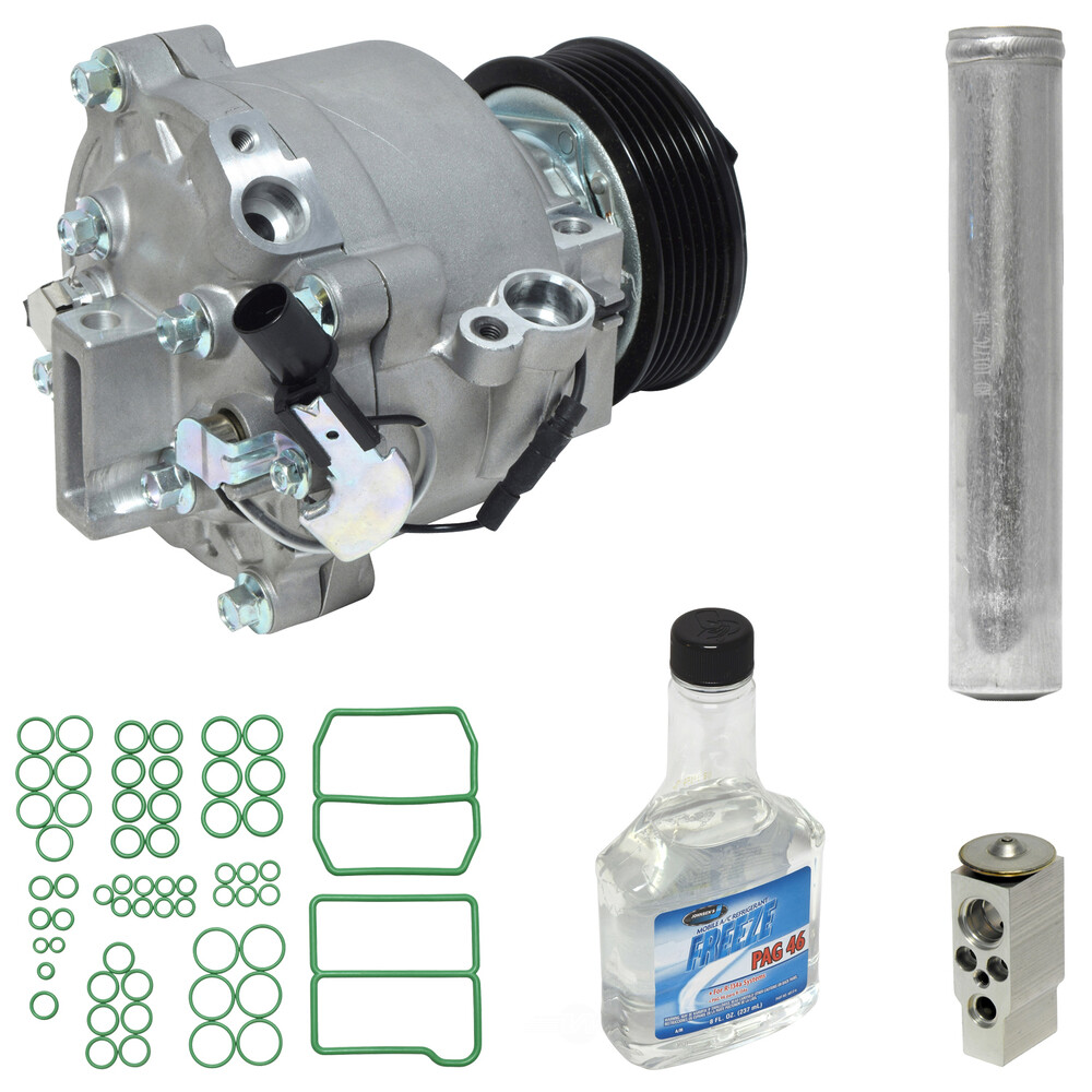 A/C Compressor Kit-DE, Eng Code: 4B11, MPI, Natural UAC KT 4722 for ...
