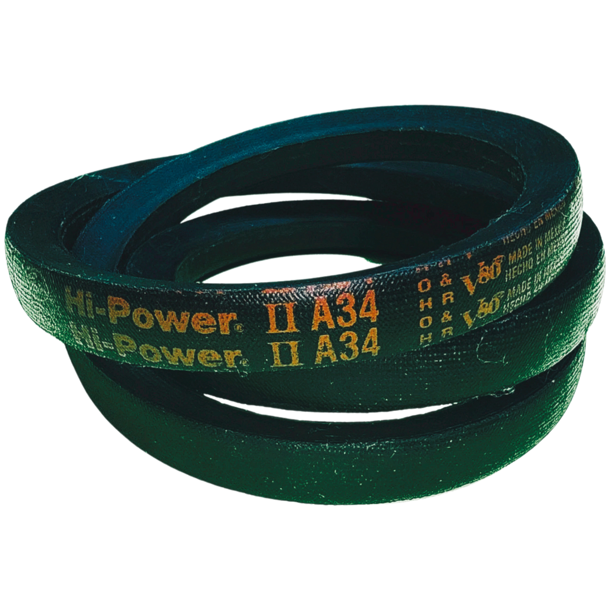 Gates Hi-Power II A34 V-belt | eBay