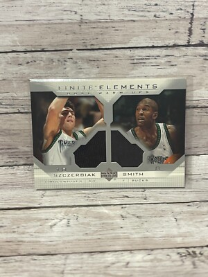 2003-04 Upper Deck Finite Elements Warmups #FE11 Wally Szczerbiak Joe ...
