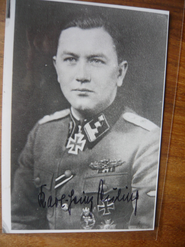 KARL-HEINZ EULING (1919-2014) COMR, WAFFEN SS PANZER DIVN. KNIGHTS ...