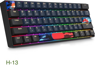 Portable Wired Gaming Keyboard GS61 Case | eBay