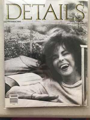 DETAILS MAGAZINE - ELIZABETH TAYLOR - October 1989 GWAR LUNACHICKS KOOL ...