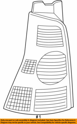 81561-35270 Toyota Lens, rear combination lamp, lh 8156135270, New ...