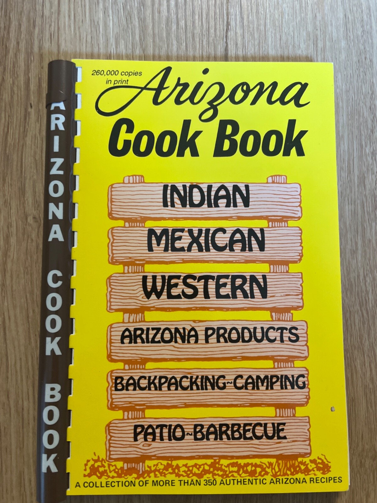 Arizona Cookbook by Al Fischer (Spiral Bound) 9780914846000| eBay