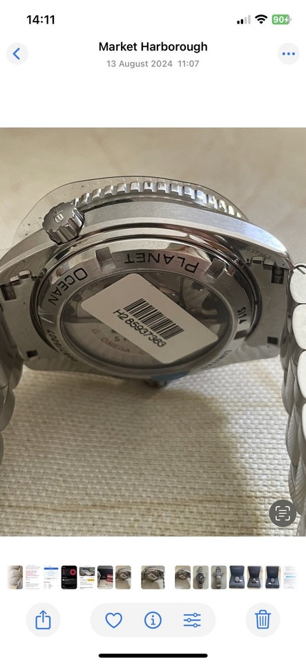 OMEGA James Bond Skyfall Limited Edition Watch with Original Box New ...