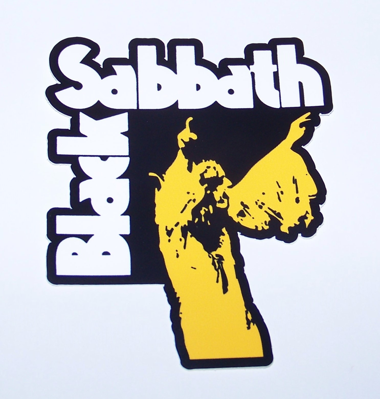 Black Sabbath Logo Die Cut Sticker Decal Official Heavy Metal Ozzy | eBay