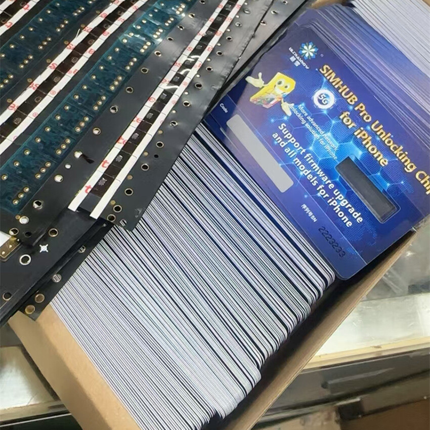 MEP2.0 Unlock Chip Turbo SIM Card Heicard Sticker IPCC Dual SIM 5G For ...