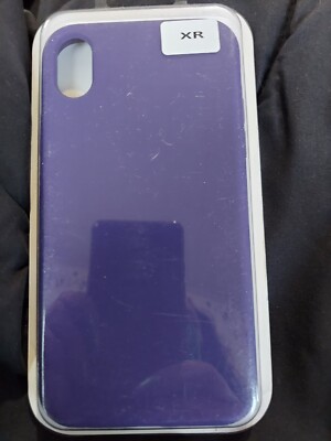 Iphone Xr Purple Silicon Cellphone Case Accessory New Nwt | eBay
