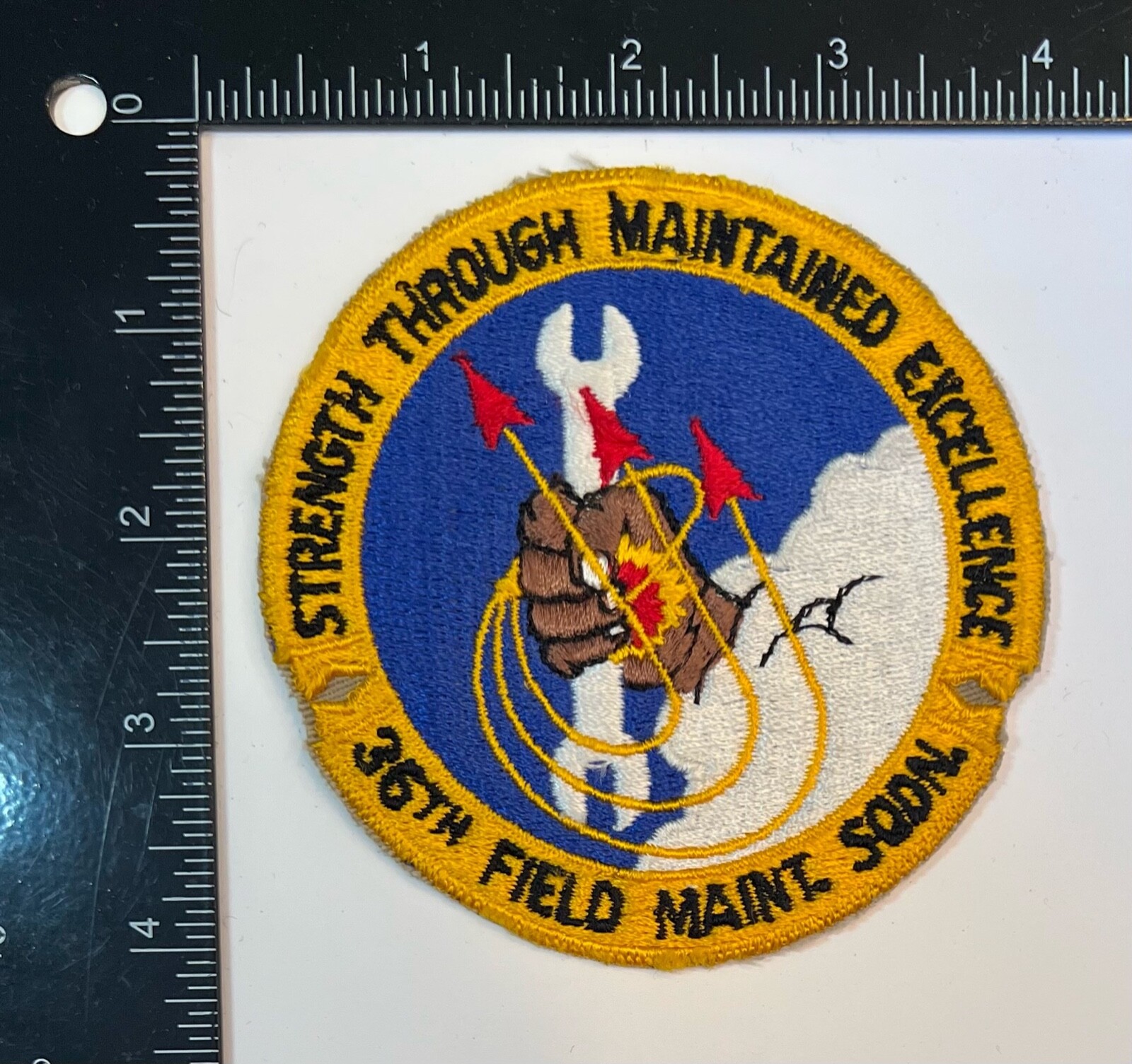 Cold War USAF US Air Force 36th Field Maintenance Squadron Patch | eBay