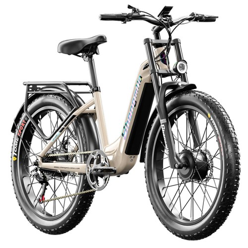 Shengmilo S700 26" Electric Bike 2000W EBike Mountain Bike 17.5AH 48V ...