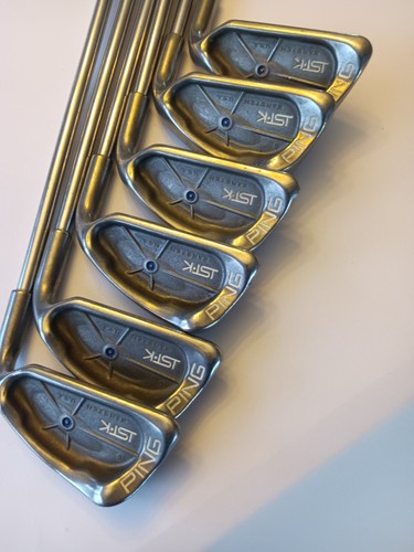 Ping ISI.K Blue Dot Karasten Made In USA Set Of 6 JZ Stiff (Pre-owned ...