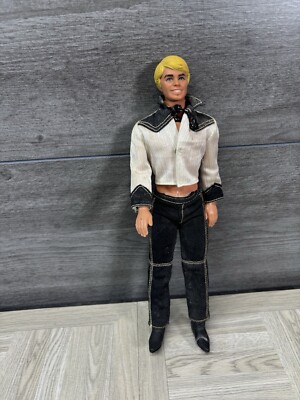1968 Blonde Western Ken With Original Fashion Cowboy Outfit | eBay