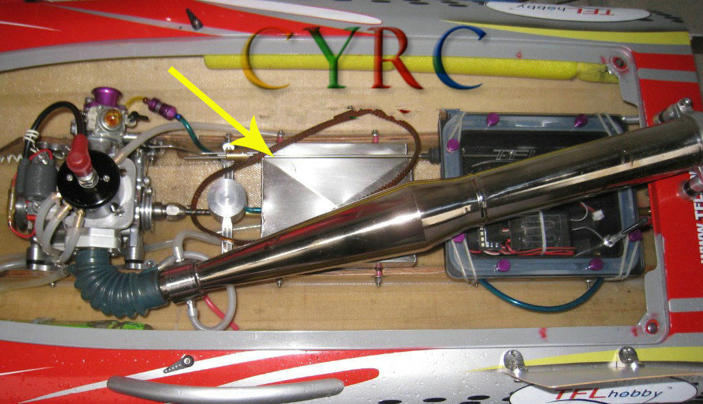 900cc Middle Stainless Steel 140*125*68mm Pro Fuel Tank for RC Boat | eBay