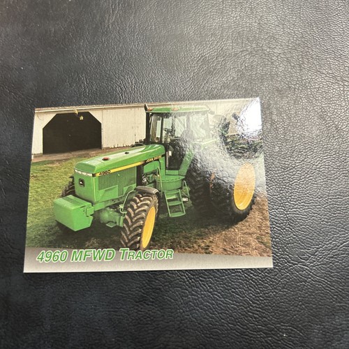 Jb23 Harvest Heritage John Deere 1995 Ertl #D25 Tractor 4960 Mfwd | eBay