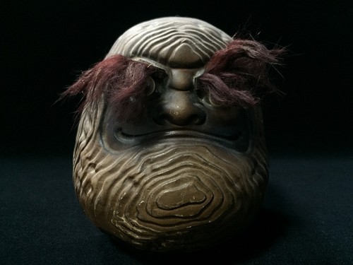 P0370 Tirelire Japonaise Vintage DARUMA Décoration Intérieure OKIMONO Unique | eBay