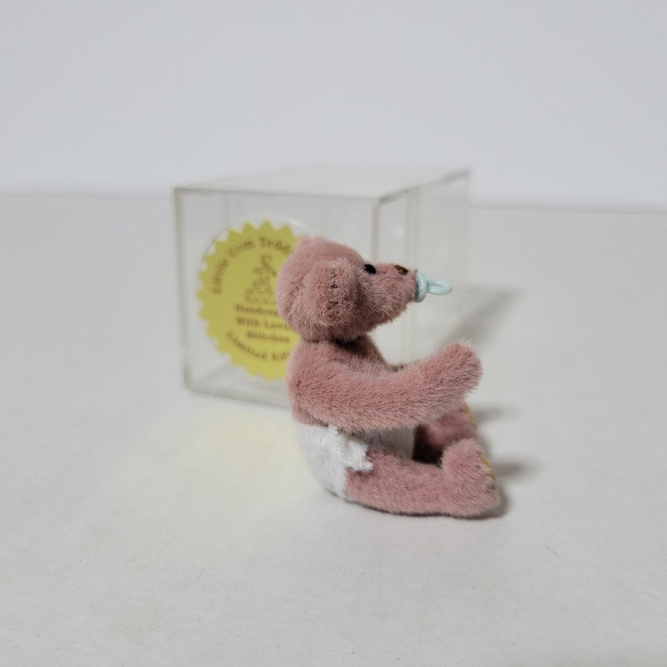 Little Gem Teddy Bears Carol Stewart LE #2582/3000 Stinky Baby 2" Tall ...