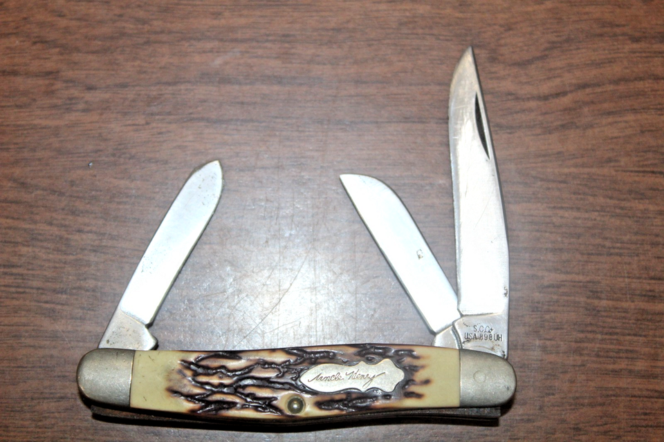 Schrade Uncle Henry 898UH Knife SCC+ Box | eBay