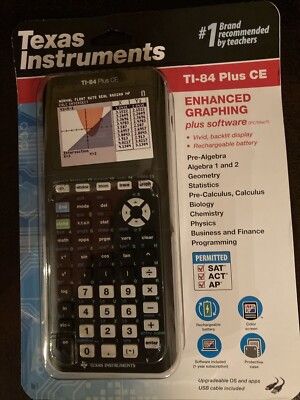 Texas Instruments TI-84 Plus CE Color Graphing Calculator | eBay