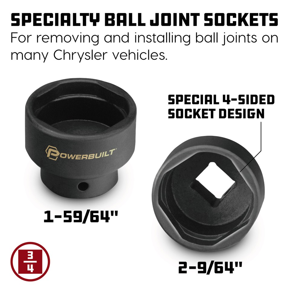 Powerbuilt Specialty Ball Joint Kit - 648749 | eBay
