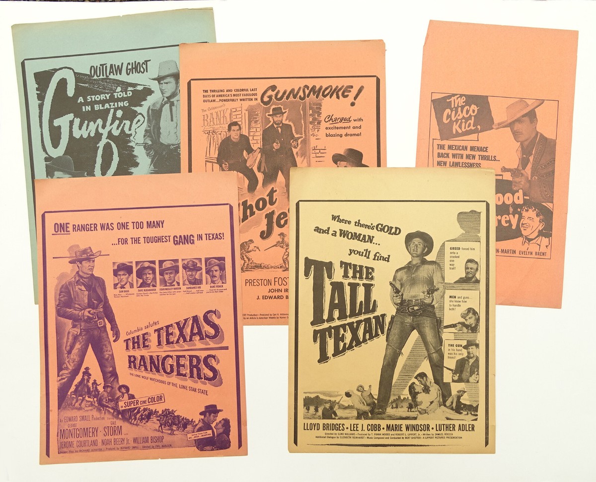 1950s Western Movie Posters