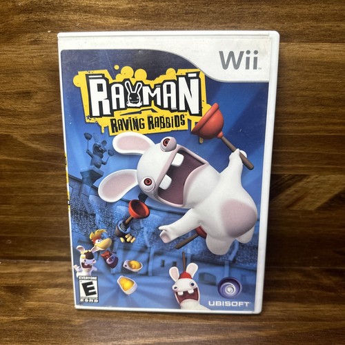 Rayman Raving Rabbids (Sony PlayStation 2, 2006) PS2 Complete w/ Manual ...