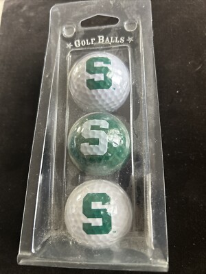 A 3 Pack Of Block S Michigan State Golf Balls | eBay