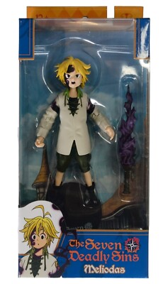 The Seven Deadly Sins McFarlane Toys 7” Action Figure Meliodas Demon ...
