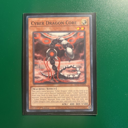Yu-Gi-Oh! TCG Cyber Dragon Core Structure Deck: Cyber Strike SDCS-EN008 ...
