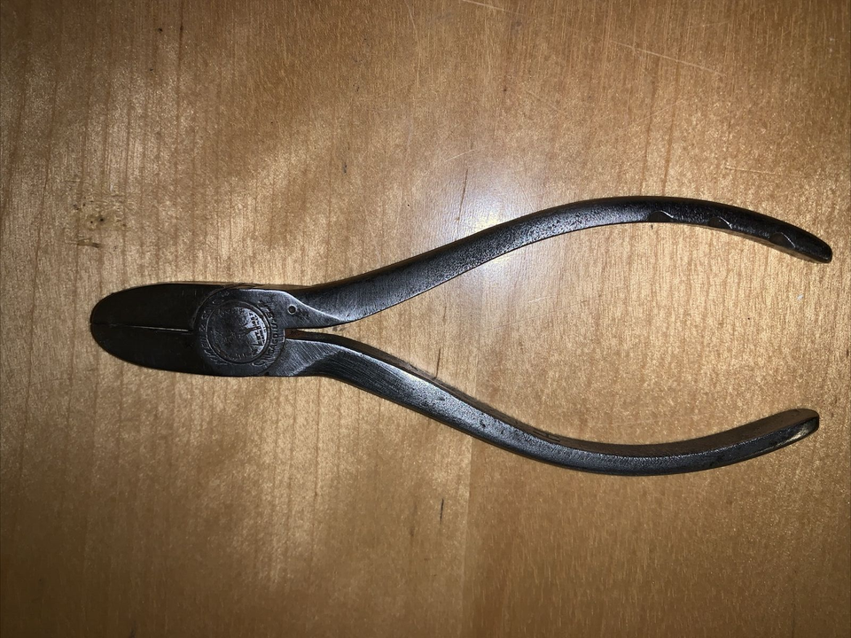 VTG 50s KLEIN&SONS BELL SYSTEM 5 1/4”DIAGONAL STRIP PLIERS CHICAGO ...