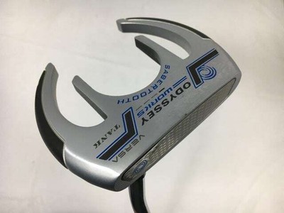 Odyssey WORKS VERSA TANK Sabertooth Putter Original Steel #849 Golf ...