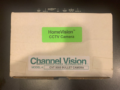 Channel Vision CVT 5005 Bullet CCTV Camera by Home Vision | eBay
